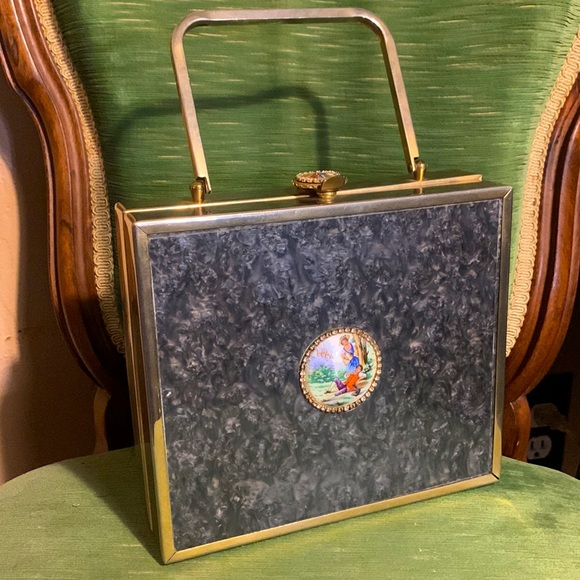 Tyrolean | Bags | Vintage Tyrolean Ny Bag 96s With Baroque Limoge Style ...